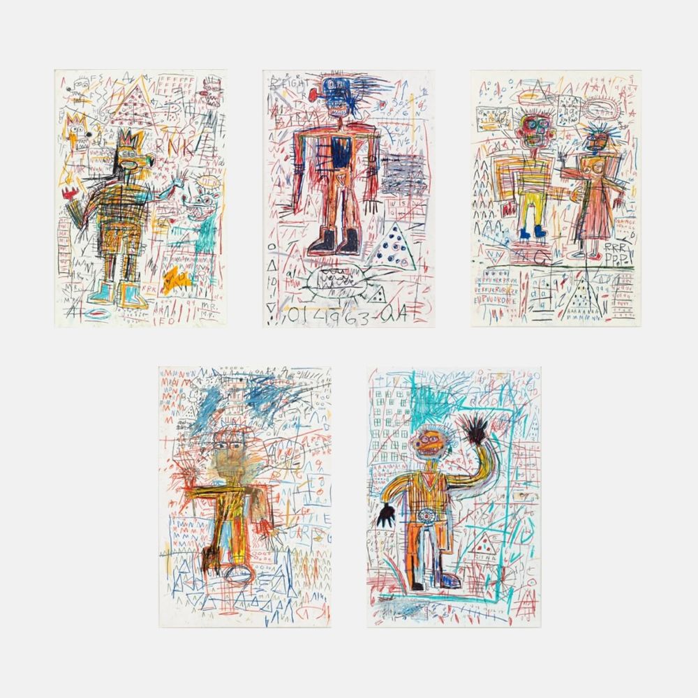Jean-Michel Basquiat, The Figure, 1982/2023 | Lougher Contemporary