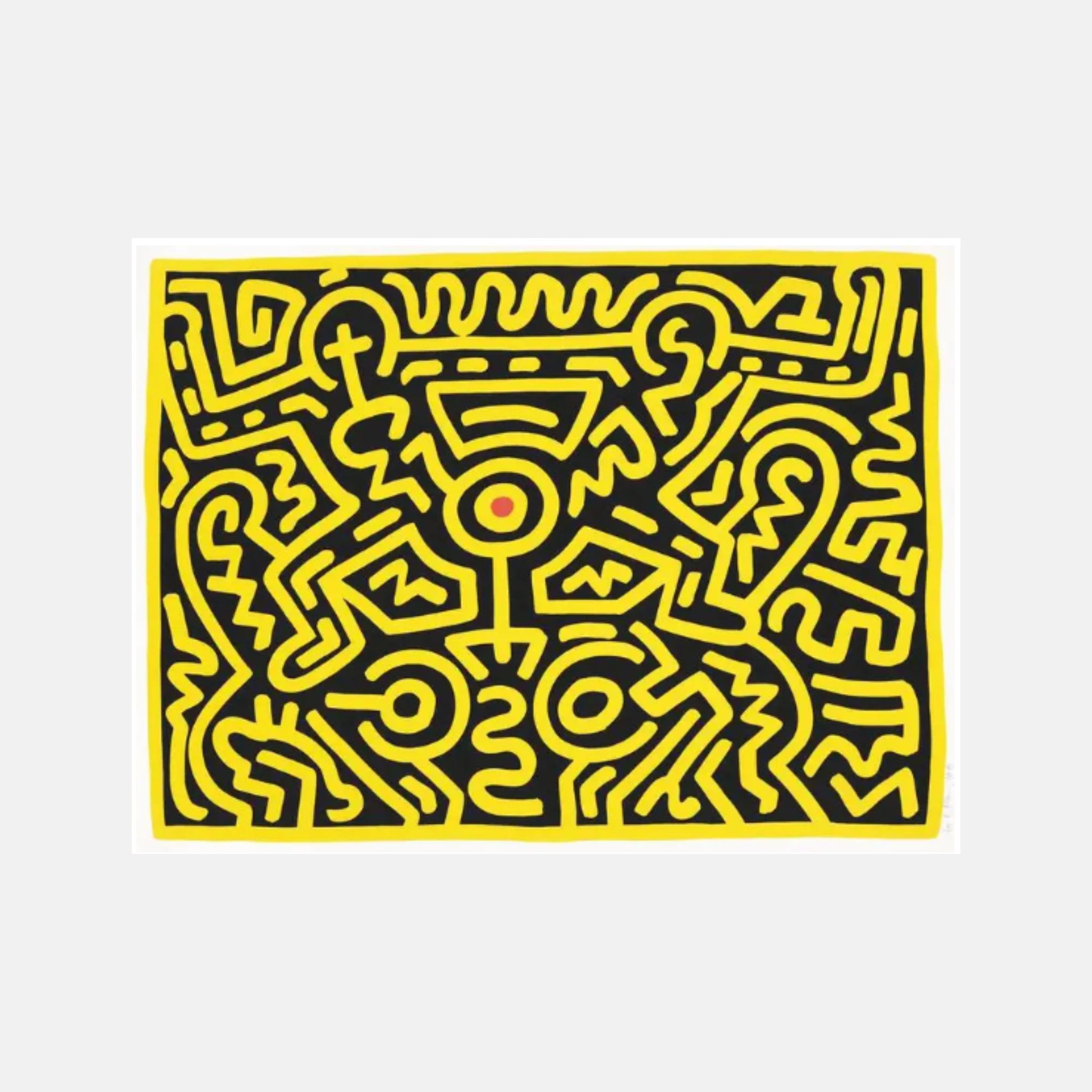 Keith Haring, Growing 3, 1988 | Lougher Contemporary