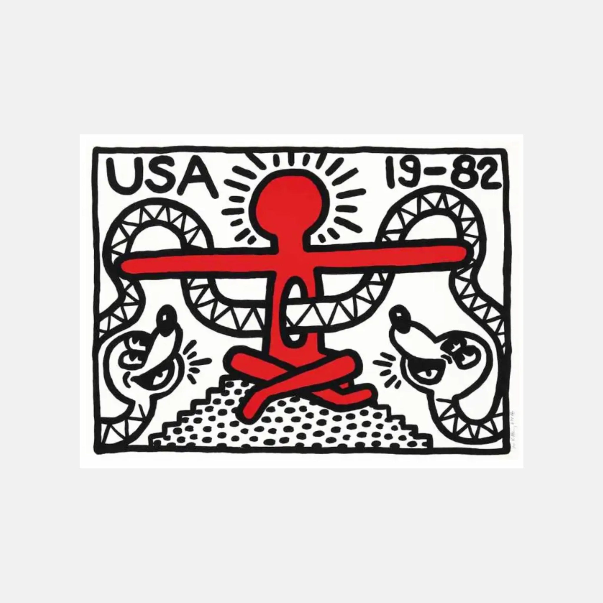 Keith Haring, USA, 1982 | Lougher Contemporary