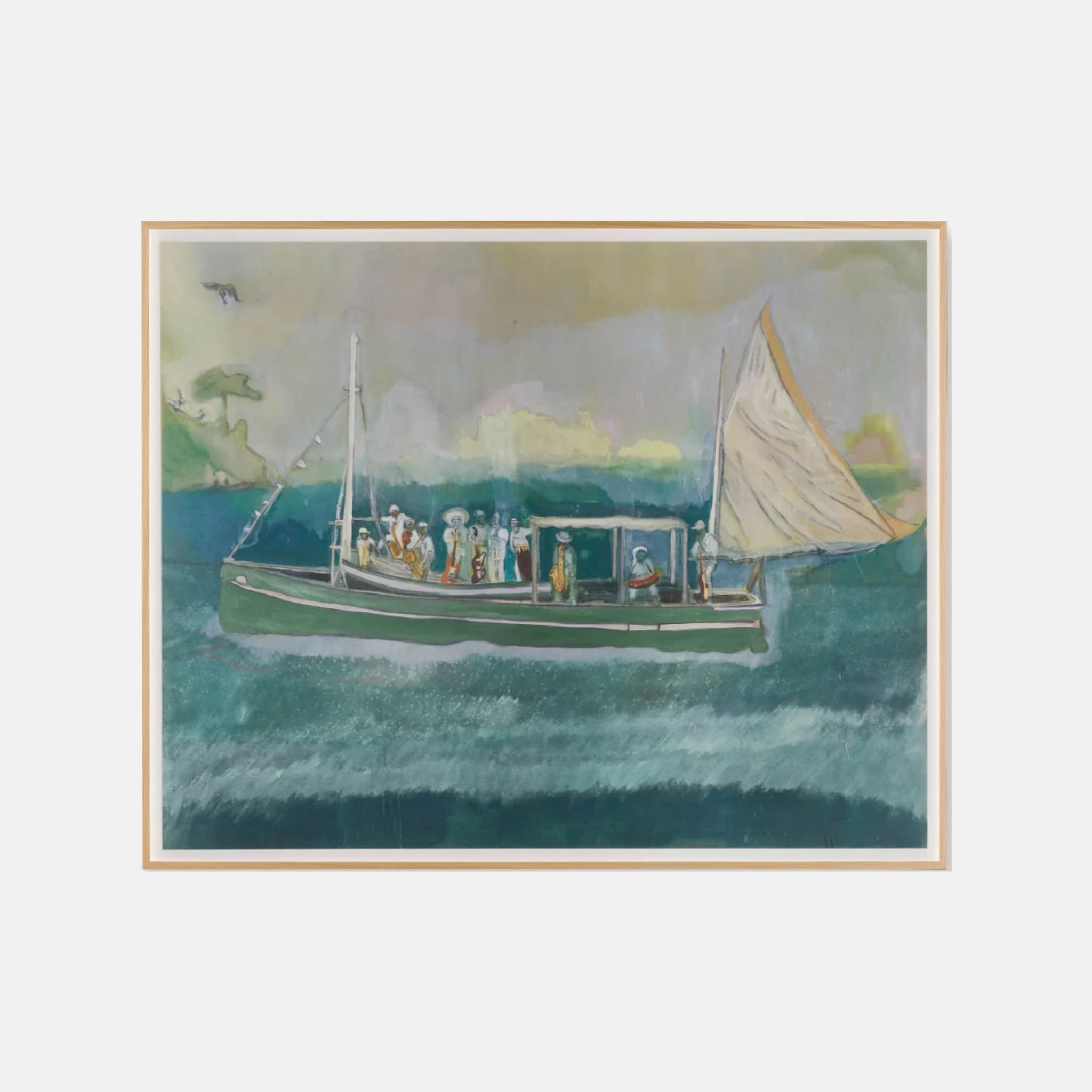 Peter Doig, D2-2B House of Music (Soca Boat), 2023 | Lougher Contemporary
