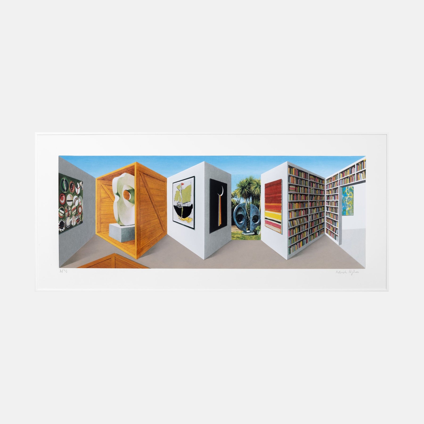 Patrick Hughes | The Mastermind Behind Reverspective | Lougher Contemporary