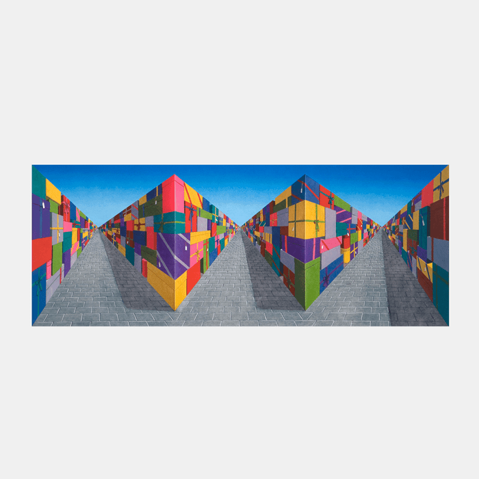 Patrick Hughes | The Mastermind Behind Reverspective | Lougher Contemporary
