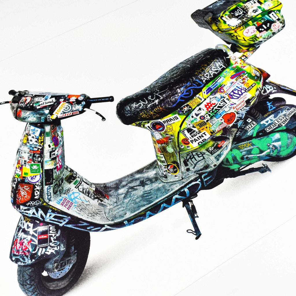 Invader, Scooter, 2015 | Lougher Contemporary